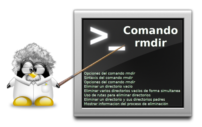 rmdir Linux Comando linux rmdir para borrar directorios vacíos