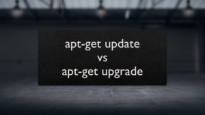 apt-get update vs apt-get upgrade en linux usos y diferencias